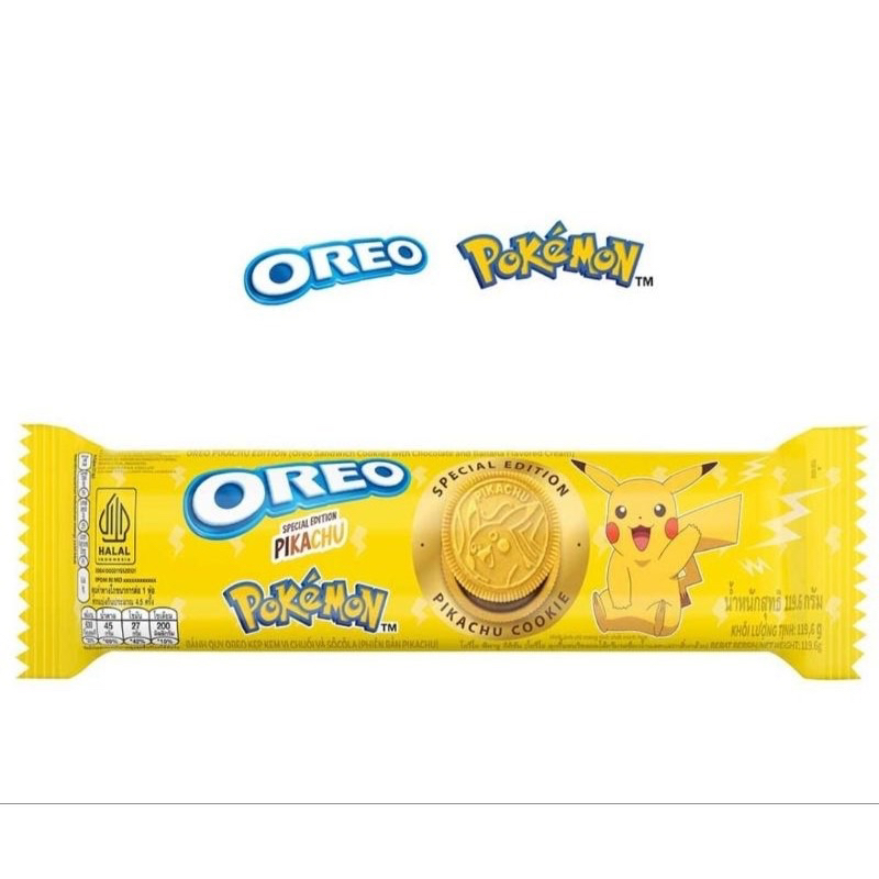 Jual Oreo Pokemon Roll, Spesial Edition, OREO Pikachu, Oreo Pokemon ...