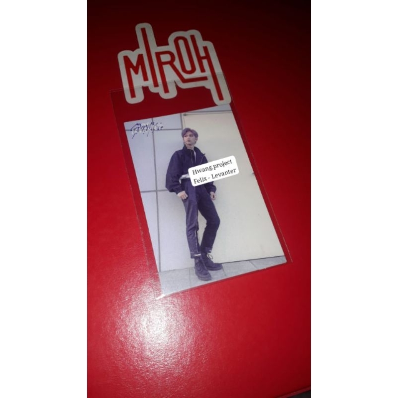 Jual STRAYKIDS STRAY KIDS OFFICIAL ALBUM PHOTOCARD FELIX LEVANTER ...