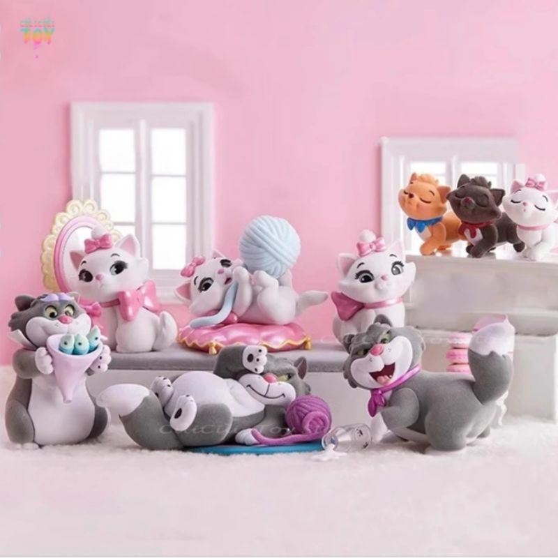 Jual Miniso Disney Lucifer Marie kucing kotak buta gambar Kawaii Anime ...