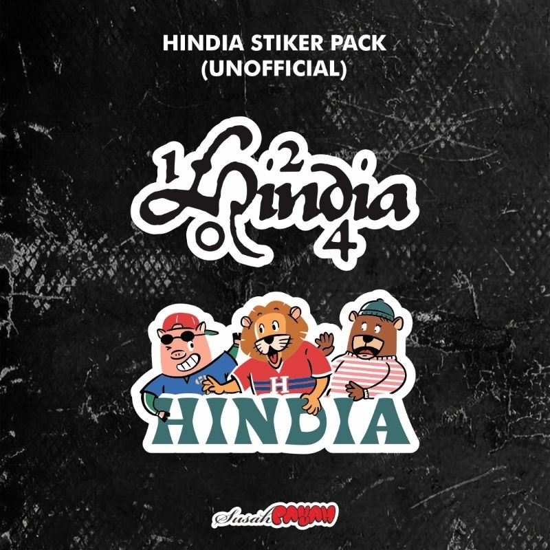 Jual Hindia Sticker (UNOFFICIAL) | Shopee Indonesia