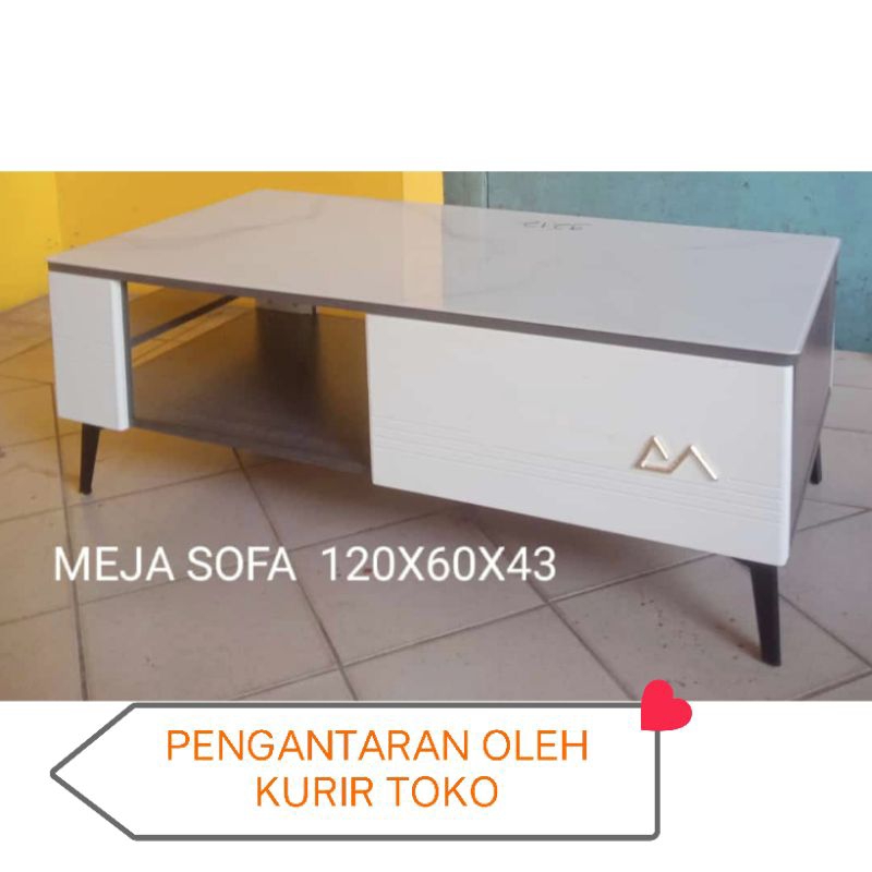 Jual MEJA SOFA / MEJA TAMU / MEJA MINIMALIS 120 X 60 X 43 CM ( BATAM ...