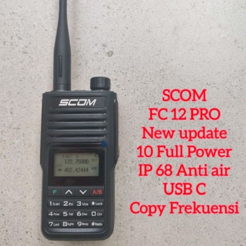 Jual SCOM FC12 PRO - Real Power 10watt | Shopee Indonesia