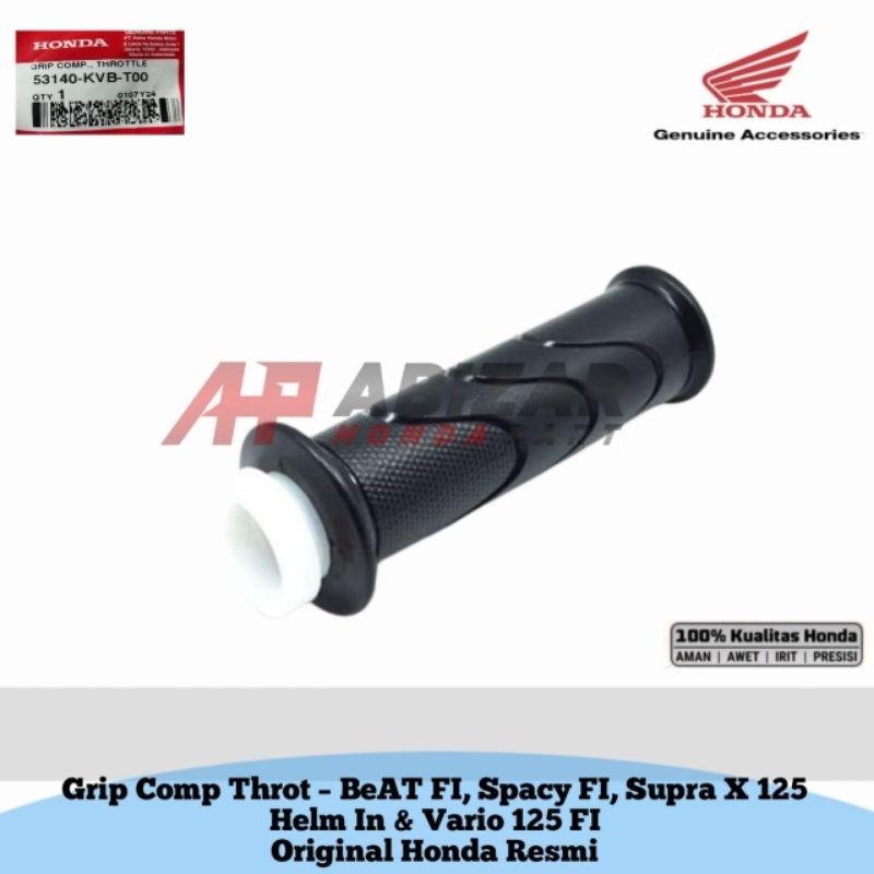 Jual 53140-KVB-T00 HAND GRIP Set Pipa Grip Comp Throt – BeAT FI, Spacy ...