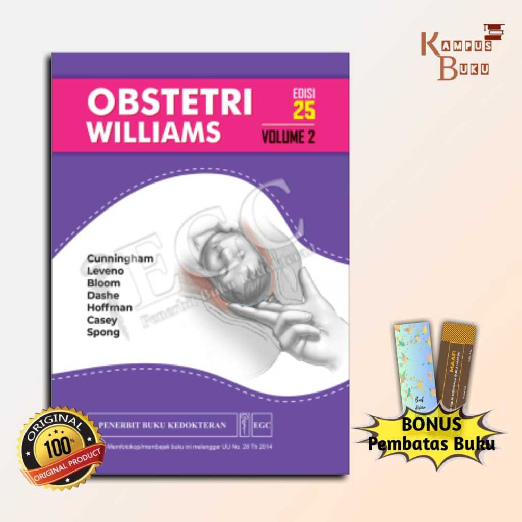 Jual Buku Obstetri Williams edisi 25 Vol 2 ORI | Shopee Indonesia