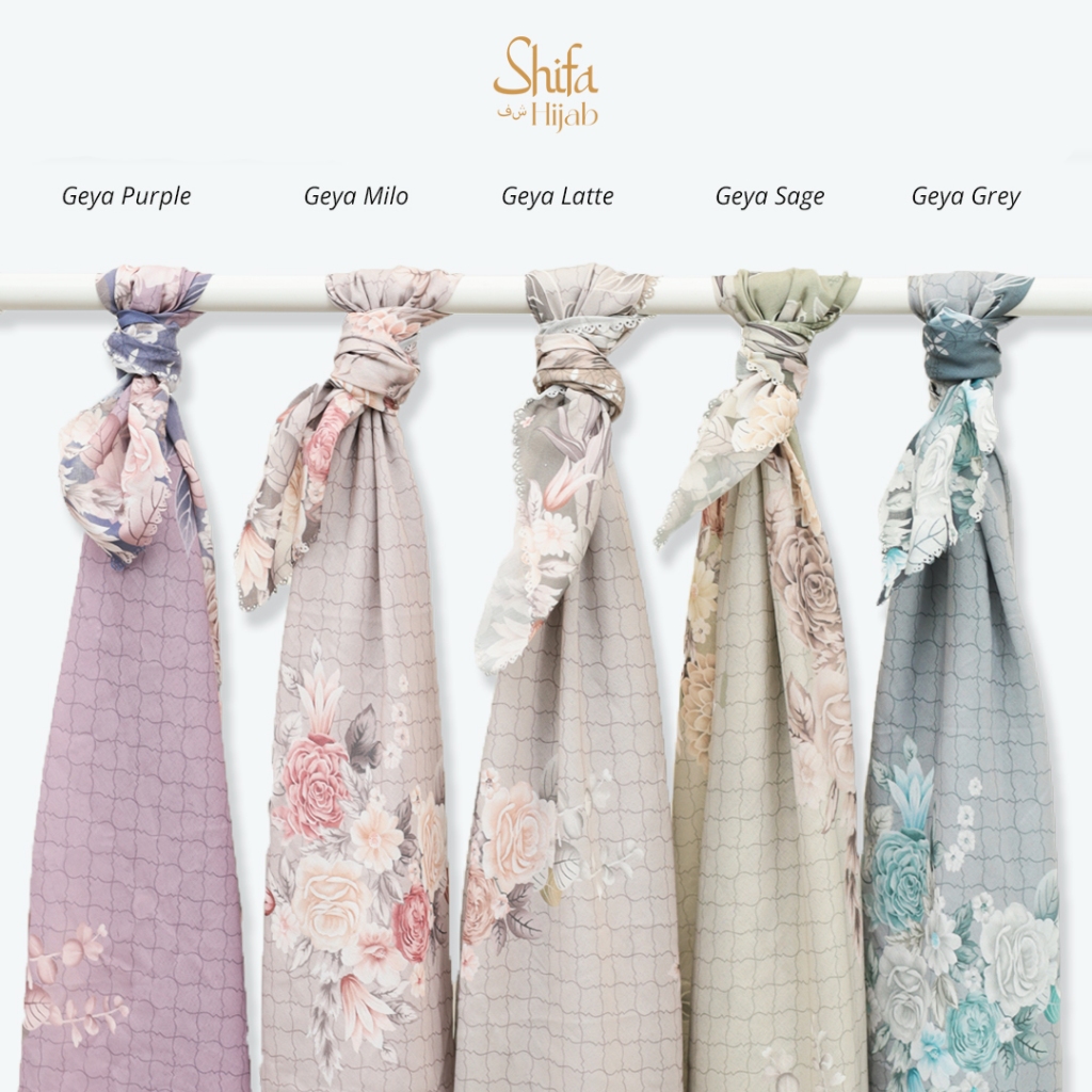 Jual SHIFA HIJAB [LUXURY SERIES] KERUDUNG MOTIF HIJAB SEGI EMPAT ...