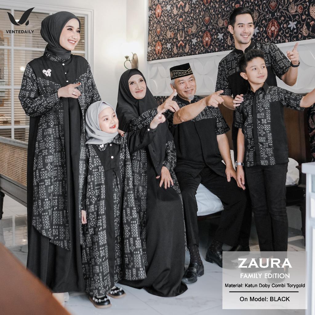 Jual BAJU FAMILY KELUARGA SARIMBIT ZAURA COUPLR By VENTE | BAJU LEBARAN ...
