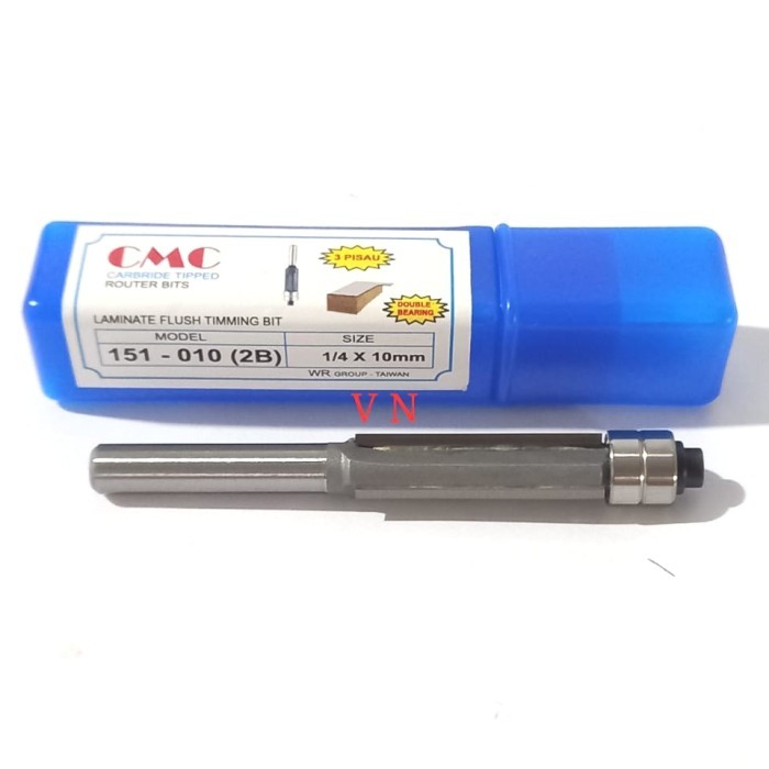 Jual Mata Profil/Router 10mm roda 2 ( Mata Pisau 3 )Laminate Flush Trim ...