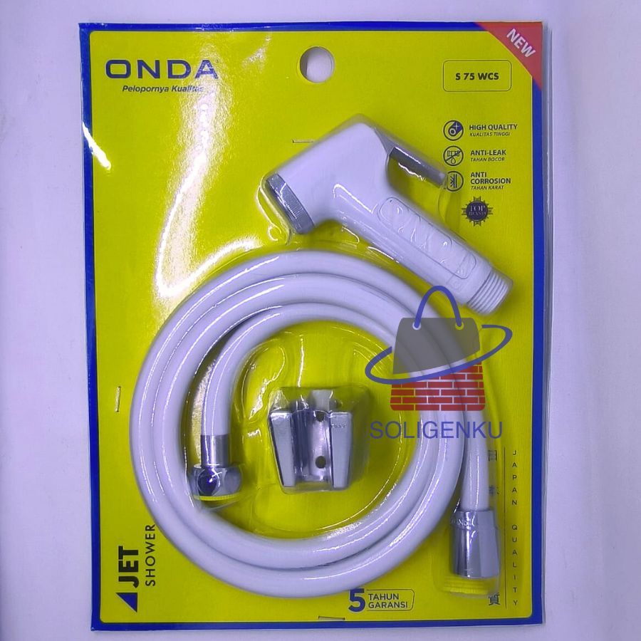 Jual Onda Jet Shower S 75 WCS / Jet Shower Onda / Shower Cebok Onda | Jet Shower ONDA S 75 WCS ...