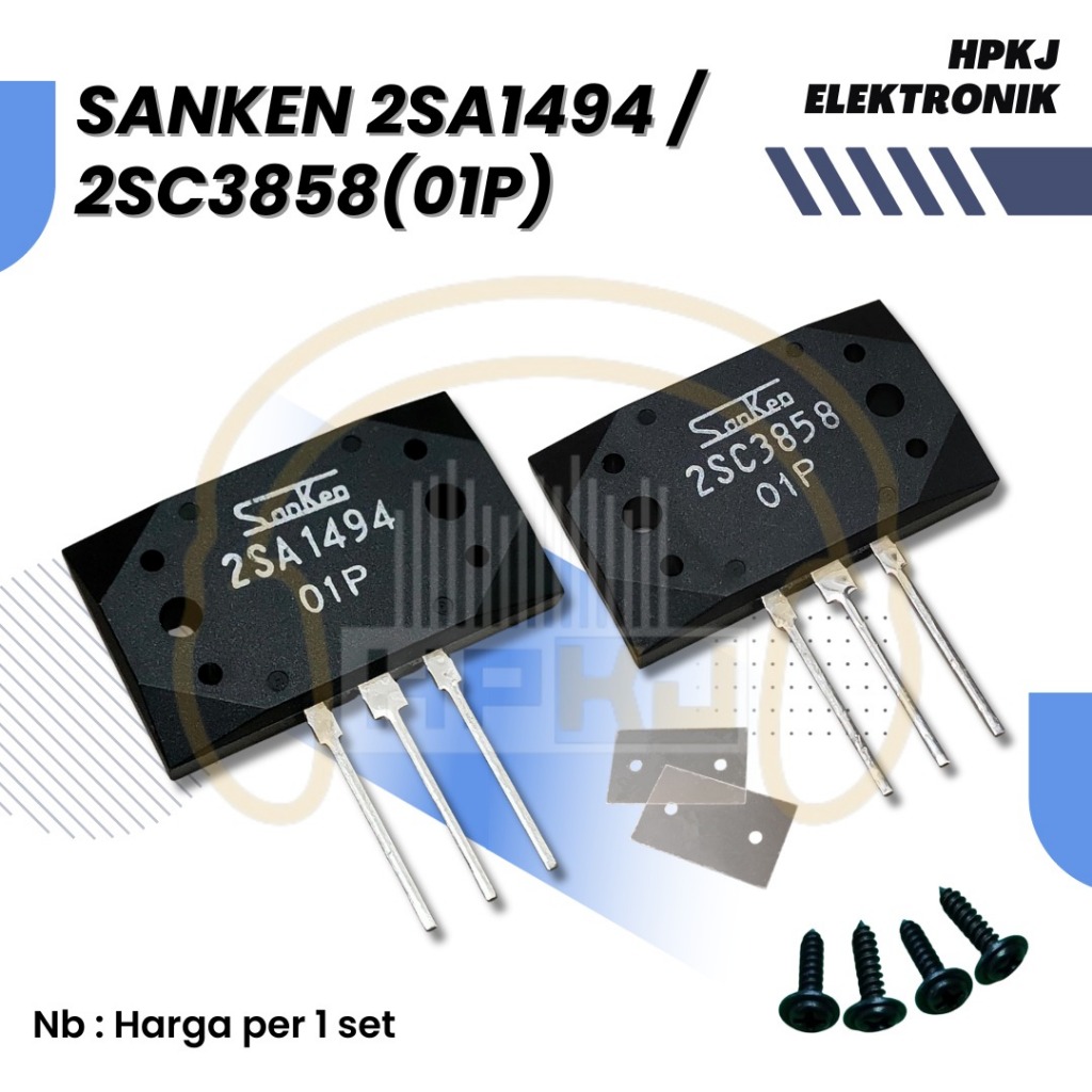 Jual Sanken super 2sa1494 2sc3858 | Shopee Indonesia