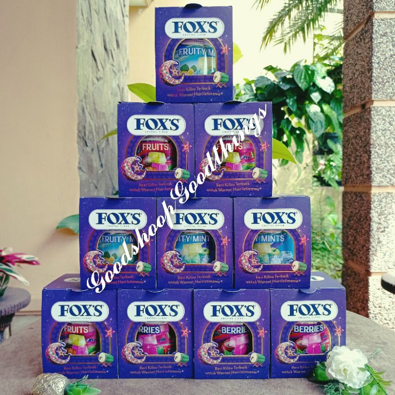Jual Permen Fox's Kaleng 180 gr / Fox's Tin Crystal Clear Candy Kaleng ...