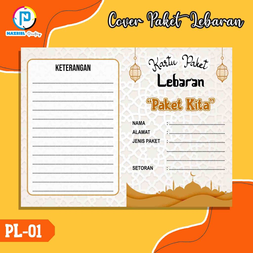 Jual Kartu Paket Lebaran Full Warna | Shopee Indonesia