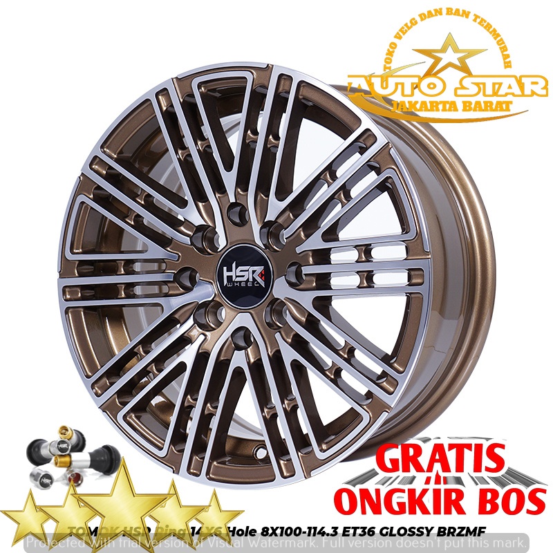 Jual Velg mobil racing brio agya ayla cay;a sigra vios city datsun go ...