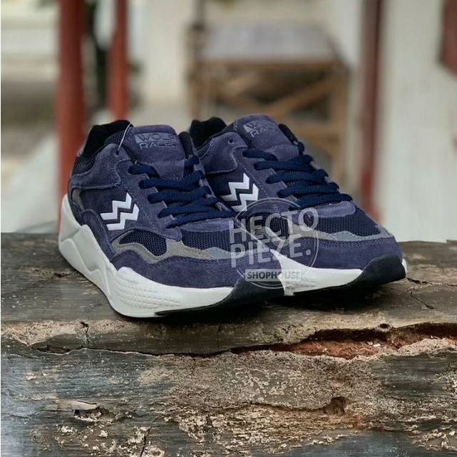 Jual Geoff Max - Wolfracer Dark Navy | Sepatu Sneakers | Shopee Indonesia