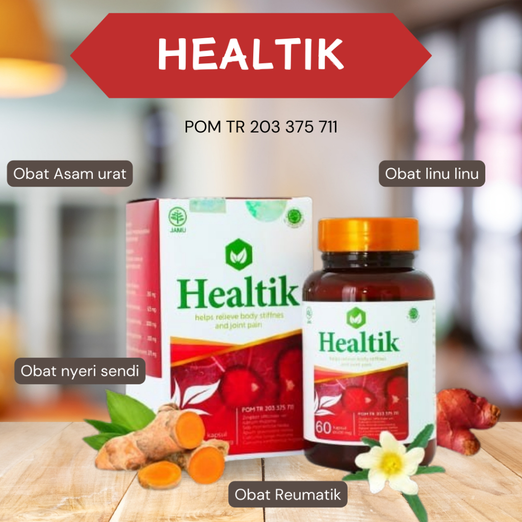 Jual HEALTIK OBAT ASAM URAT - OBAT REUMATIK - OBAT LINU LINU | Shopee ...