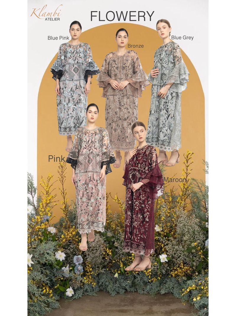 Jual Flowery- Klambi Atelier | Shopee Indonesia