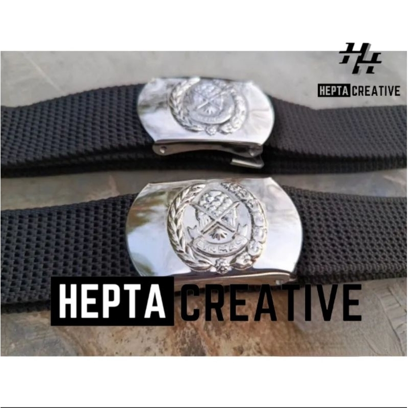 Jual SABUK SATINMAS SILVER TERBARU SABUK LINMAS ABU TERBAIK IKAT ...