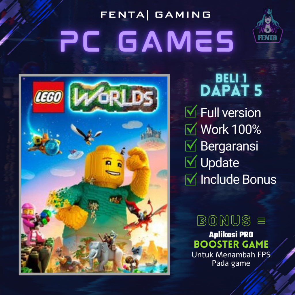 Jual LEGO WORLDS - GAME PC - GAME LAPTOP | Shopee Indonesia