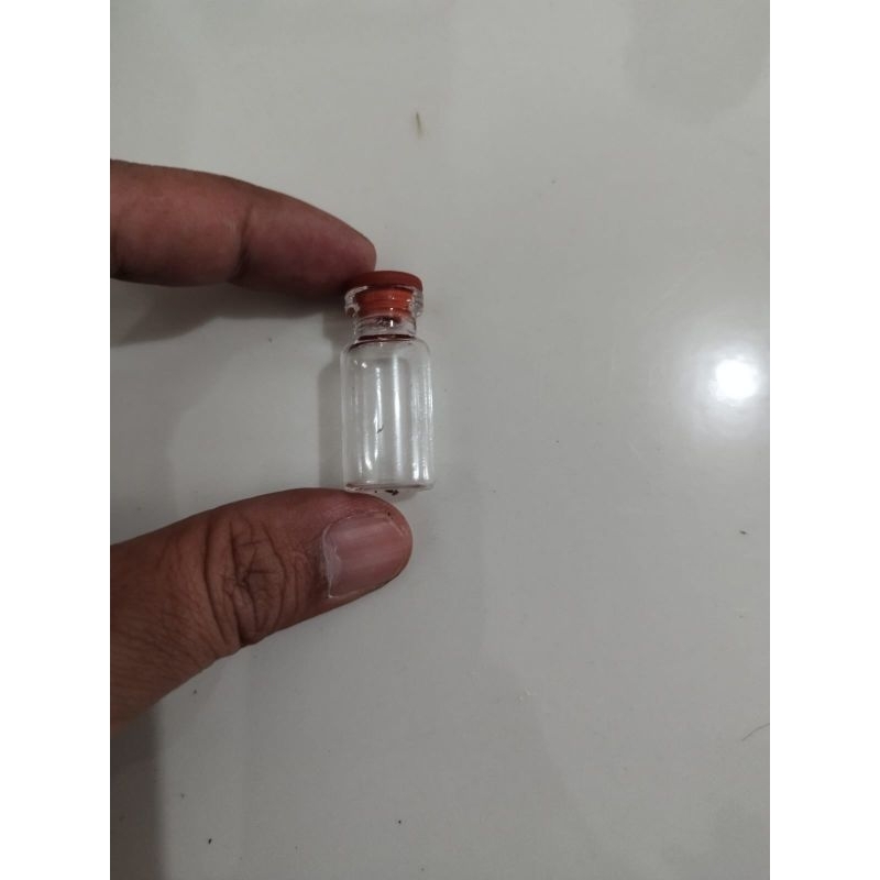 Jual Botol vial kaca tutup rubber 3ml | Shopee Indonesia