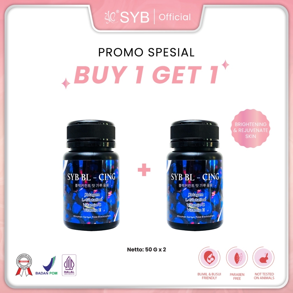 Jual SYB NEW SYB BL-CING COLLAGEN DRINK BLACKCURRANT 50 GR (BTL) - [BUY ...