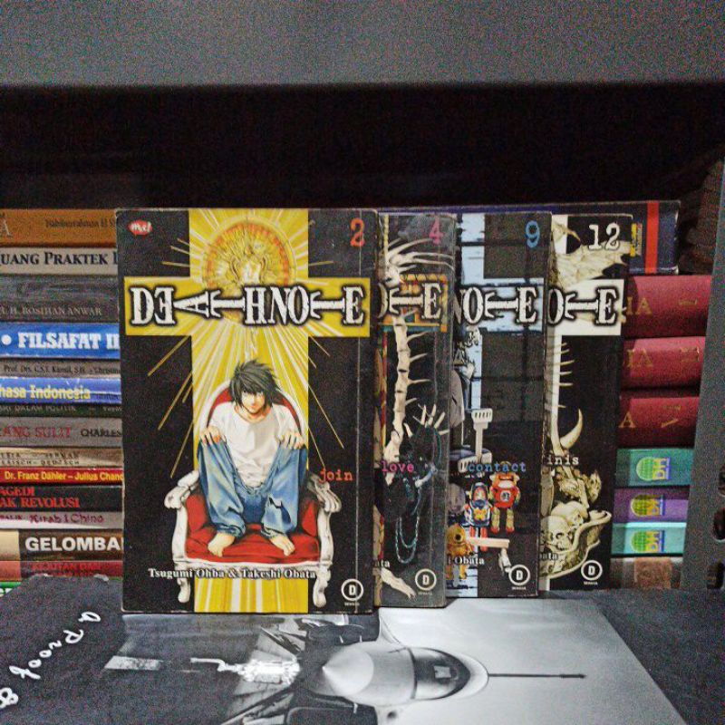 Jual KOMIK ORIGINAL DEATH NOTE Tsugumi Ohba & Takeshi Obata m&c! bekas ...