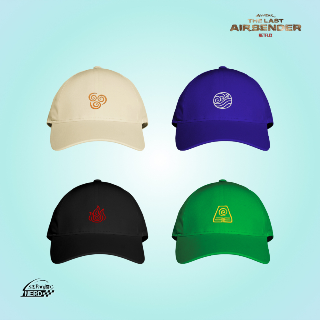 Jual ATLA Avatar : The Last Airbender | Topi Element Baseball Cap ...