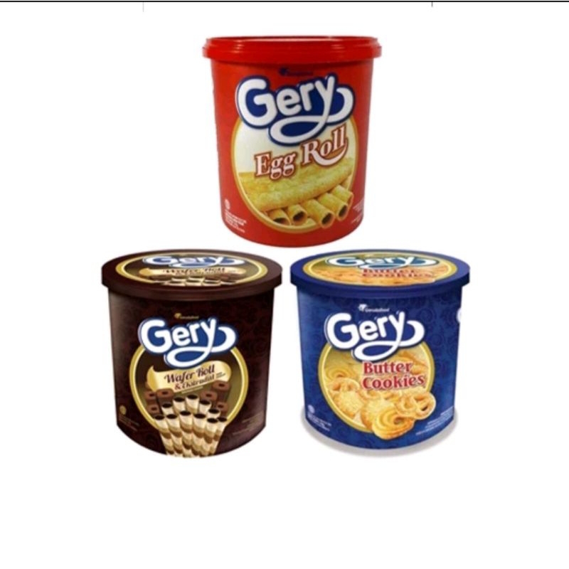 Jual gery timba wafer egg roll | butter cookies 300g | Shopee Indonesia