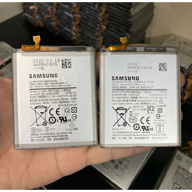 Jual BATERAI SAMSUNG GALAXY A51 A515 A515F COPOTAN ORIGINAL BATRE EB-BA515ABY COPOTAN ORI 100% ...