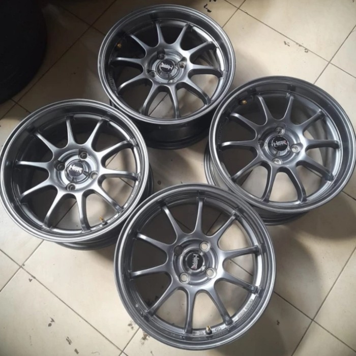 Jual VELG MOBIL BEKAS R15 LUBANG 4 YOKOTE(HSR) R15 X7 4X100 ET38 | Shopee Indonesia
