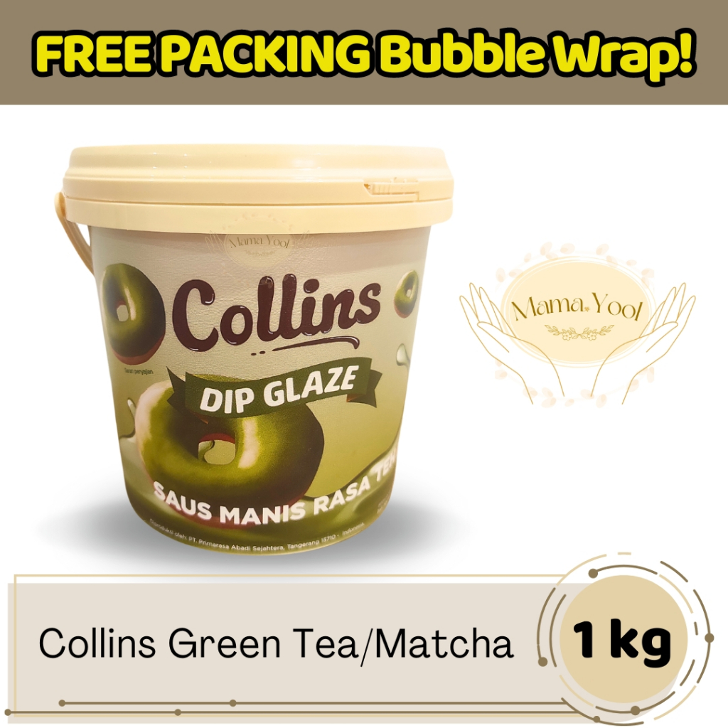 Jual MAMA.YOOL - Collins Green Tea / Matcha 1 kg FREE PACKING/ Topping ...