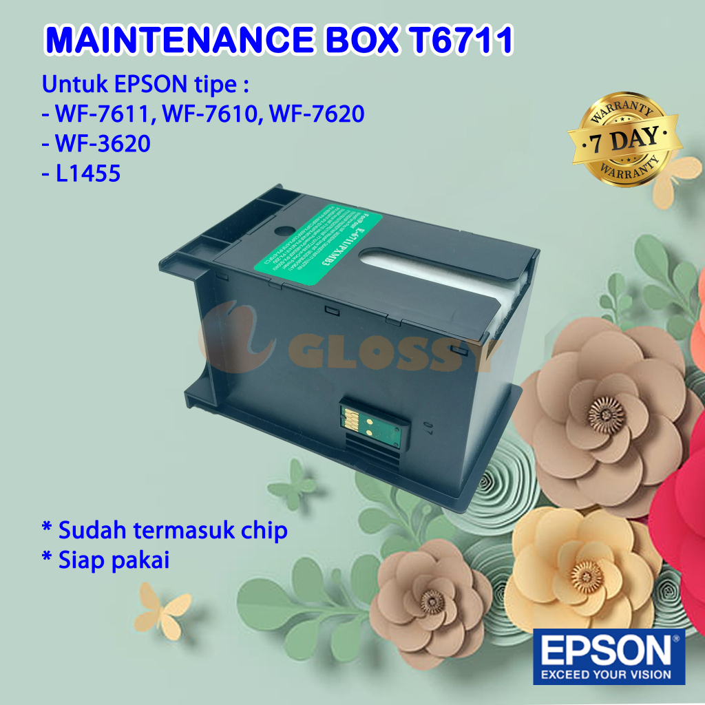 Jual Maintenance Box EPSON L1455 WF-7611 WF-7610 | Shopee Indonesia