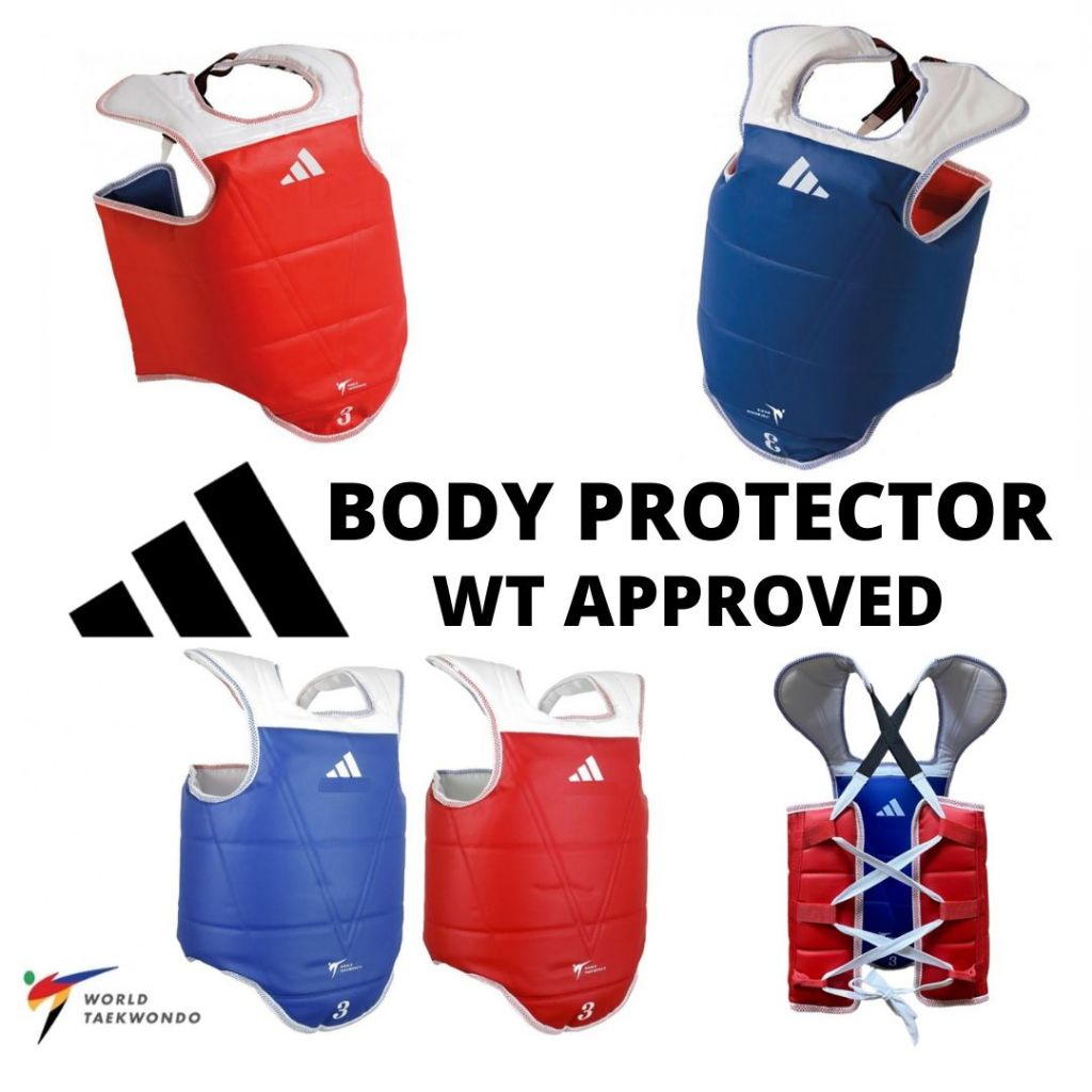 Jual ADIDAS - Taekwondo BODY Protector (Pelindung Badan) - Reversible ...