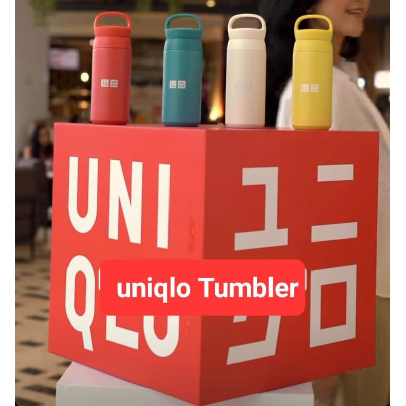 Jual UNIQLO Thermal Tumbler Mug Limited Edition ORIGINAL Hot / Cool ...