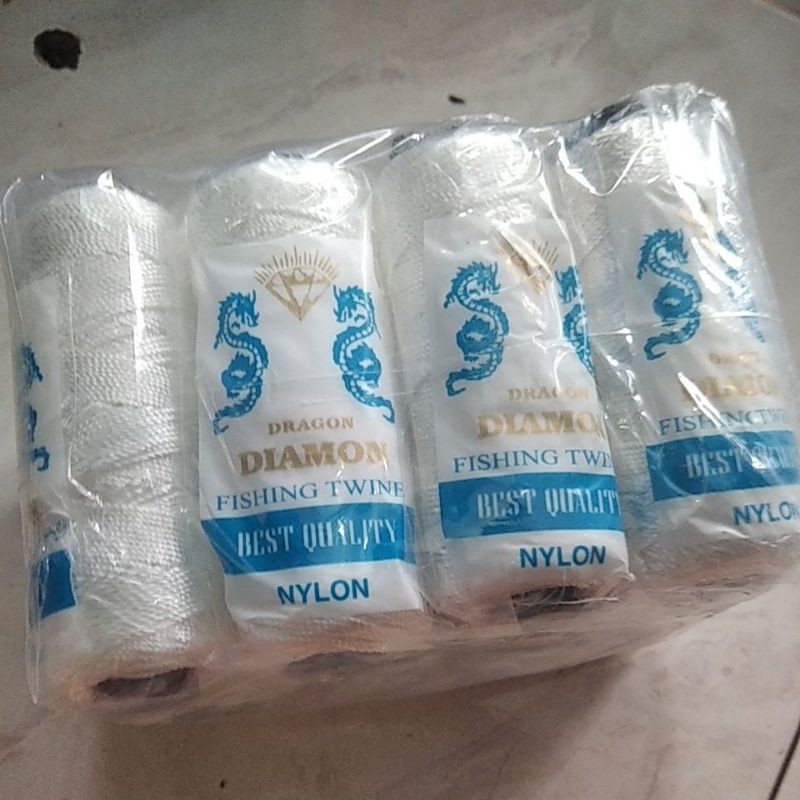 Jual BENANG NYLON PUTIH CAP DIAMOND / BENANG BANGUNAN / BENANG JAHIT ...