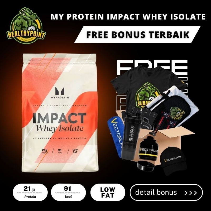 Jual Myprotein Impact Isolate 5,5 Lbs My Protein Whey Isolate 5.5 Lbs ...