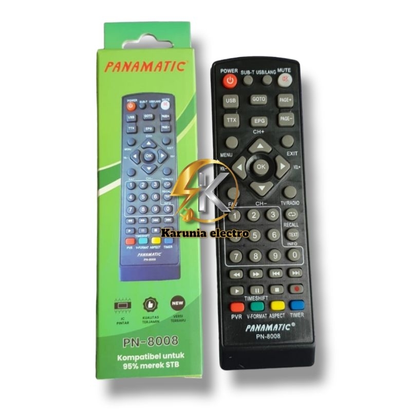 Jual REMOTE SET TOP BOX UNIVERSAL REMOTE DVB-T2 REMOTE UNIVERSAL | Shopee Indonesia