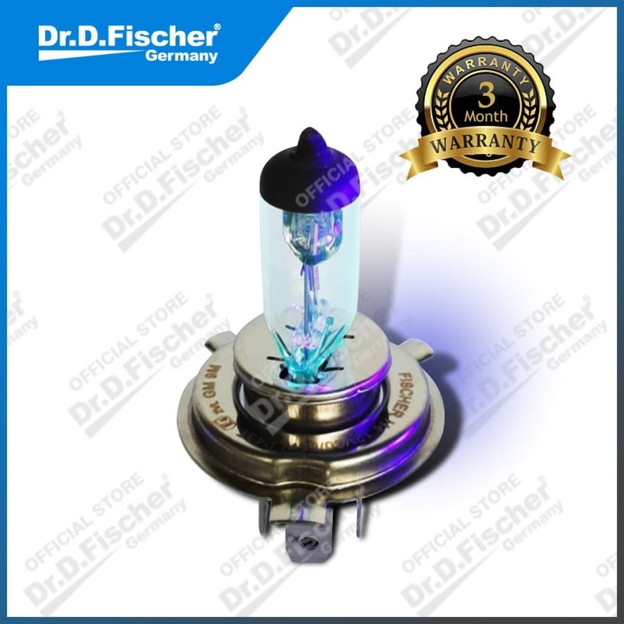 Jual Lampu Halogen Dr. Fischer Daihatsu Ceria H4 12V 60/55 watt +50% uv ...
