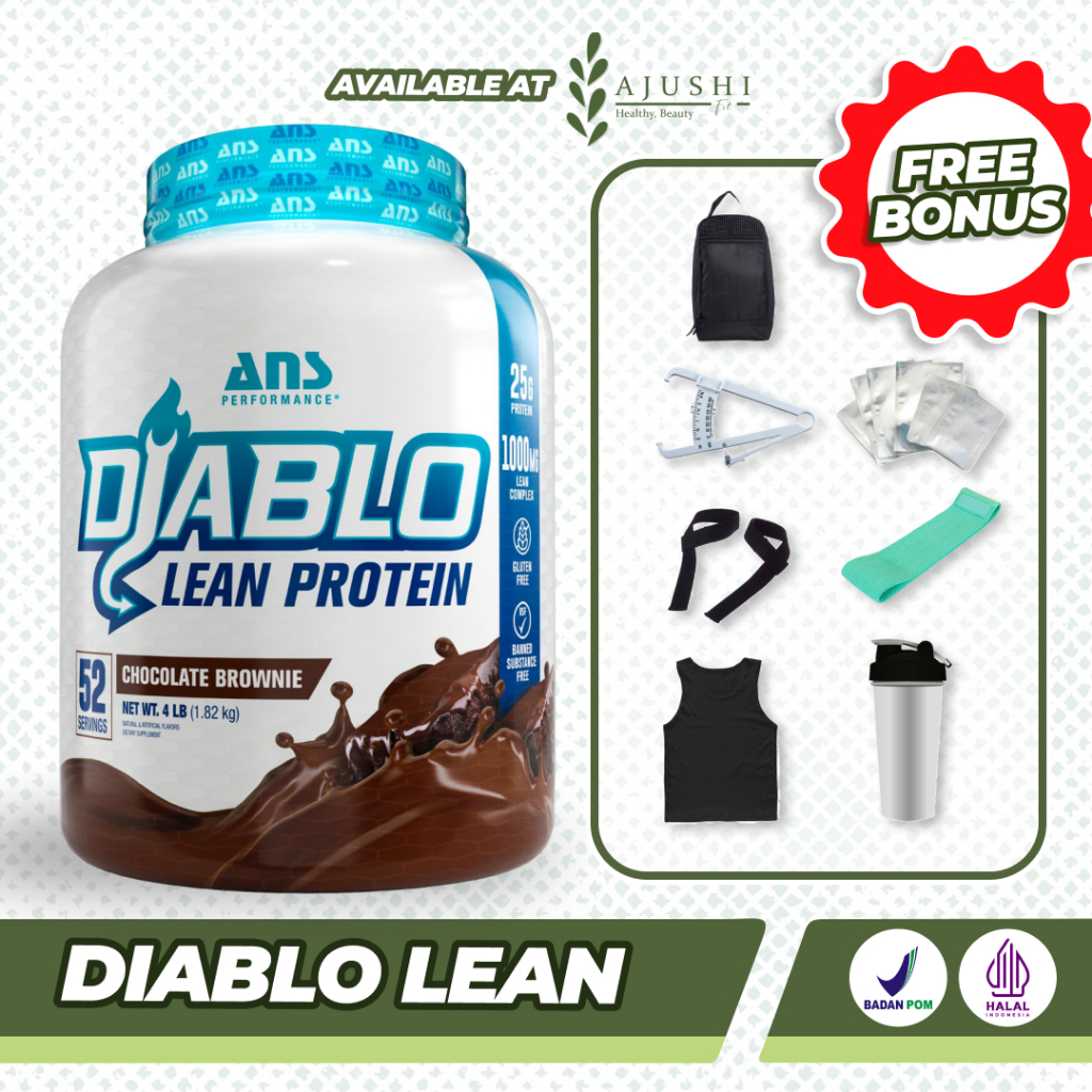 Jual ANS Diablo Lean Protein 4 Lbs - Whey Protein | Shopee Indonesia