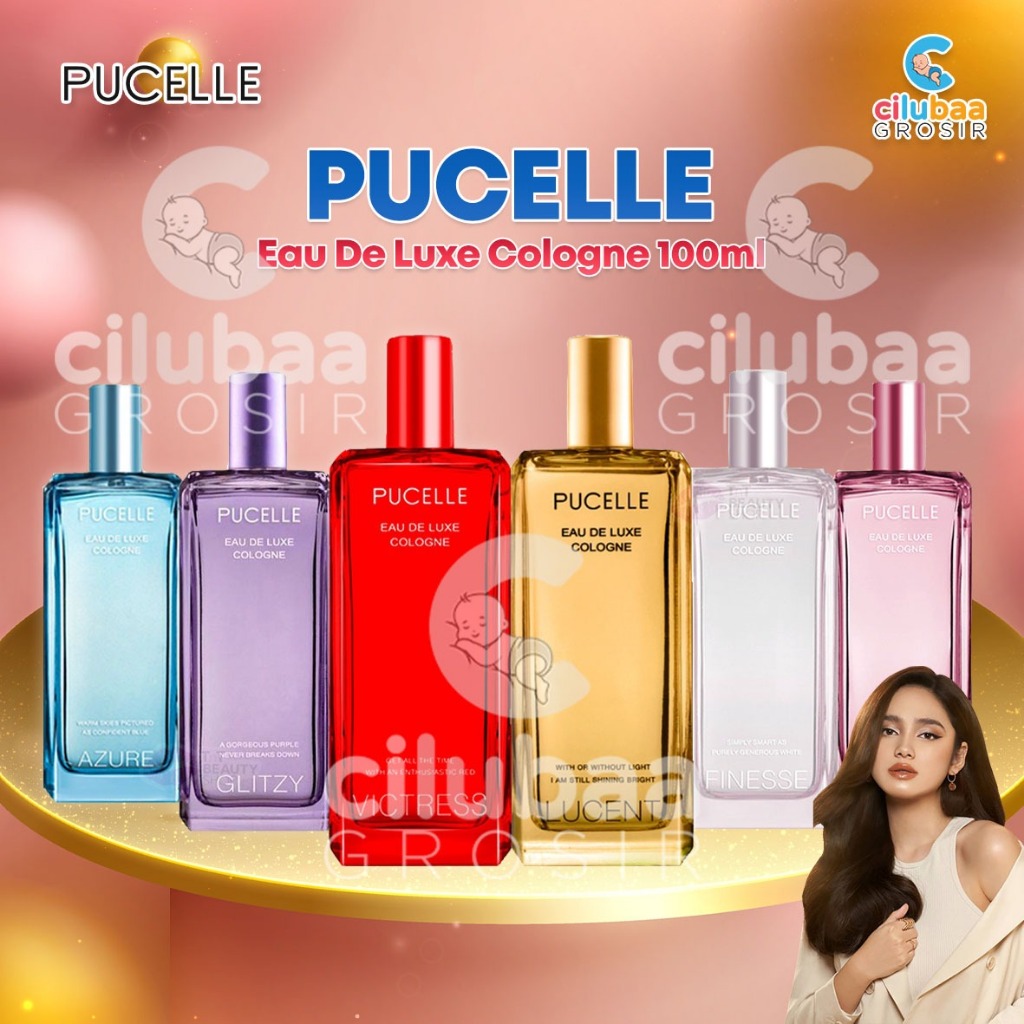 Jual Pucelle Eau De Luxe Cologne 100mL || Body Spray Minyak Wangi ...