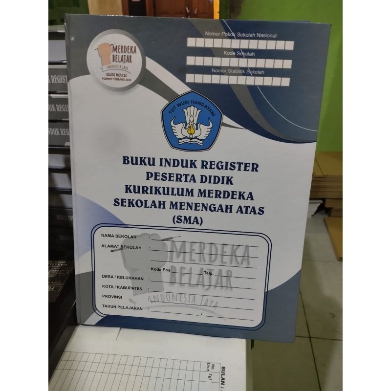 Jual Buku Induk Register Siswa SMA Mereka | Shopee Indonesia