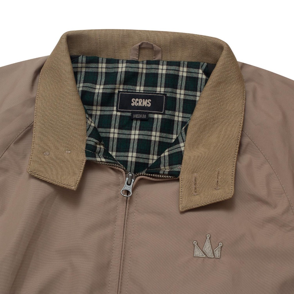 Jual Screamous Jacket Harrington CLETO CREAM | Shopee Indonesia