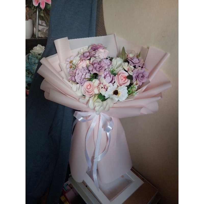 Jual PRODUK CUSTOM (bucket bunga mix bingkai) | Shopee Indonesia