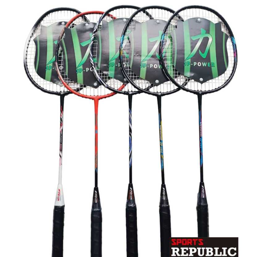 Jual Raket Badminton JP POWER Terusan + Senar | Shopee Indonesia