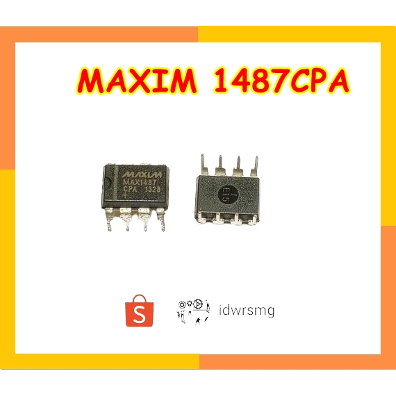 Jual MAX1487 CPA IC MAX 1487 MAX 1487CPA MAX1487 DIP-8pin | Shopee ...