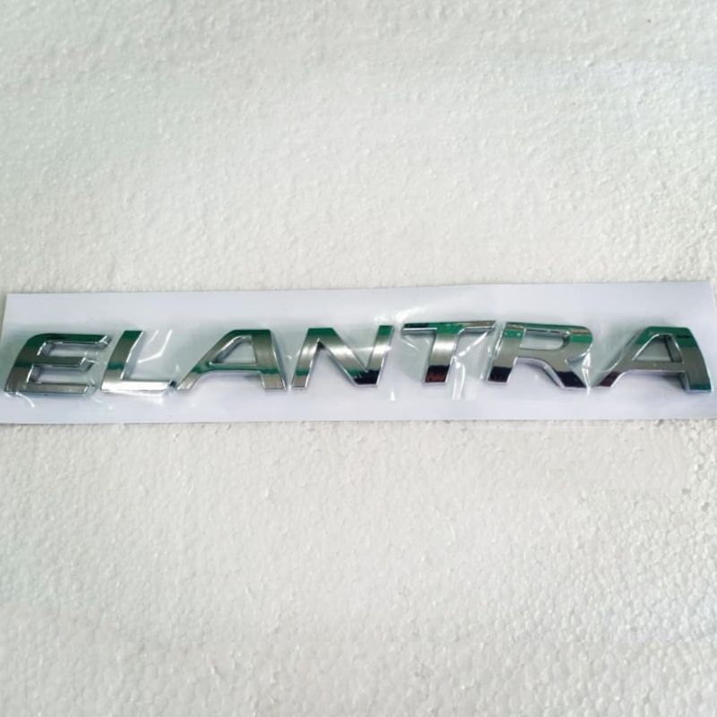 Jual Emblem logo hyundai elantra GLS ukuran original bagasi hyundai ...