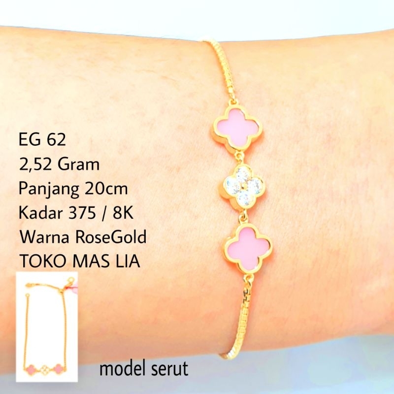 Jual Gelang Tangan EMAS ASLI Kadar 300 - 375 ( TOKO MAS LIA GOLD BEKASI ...