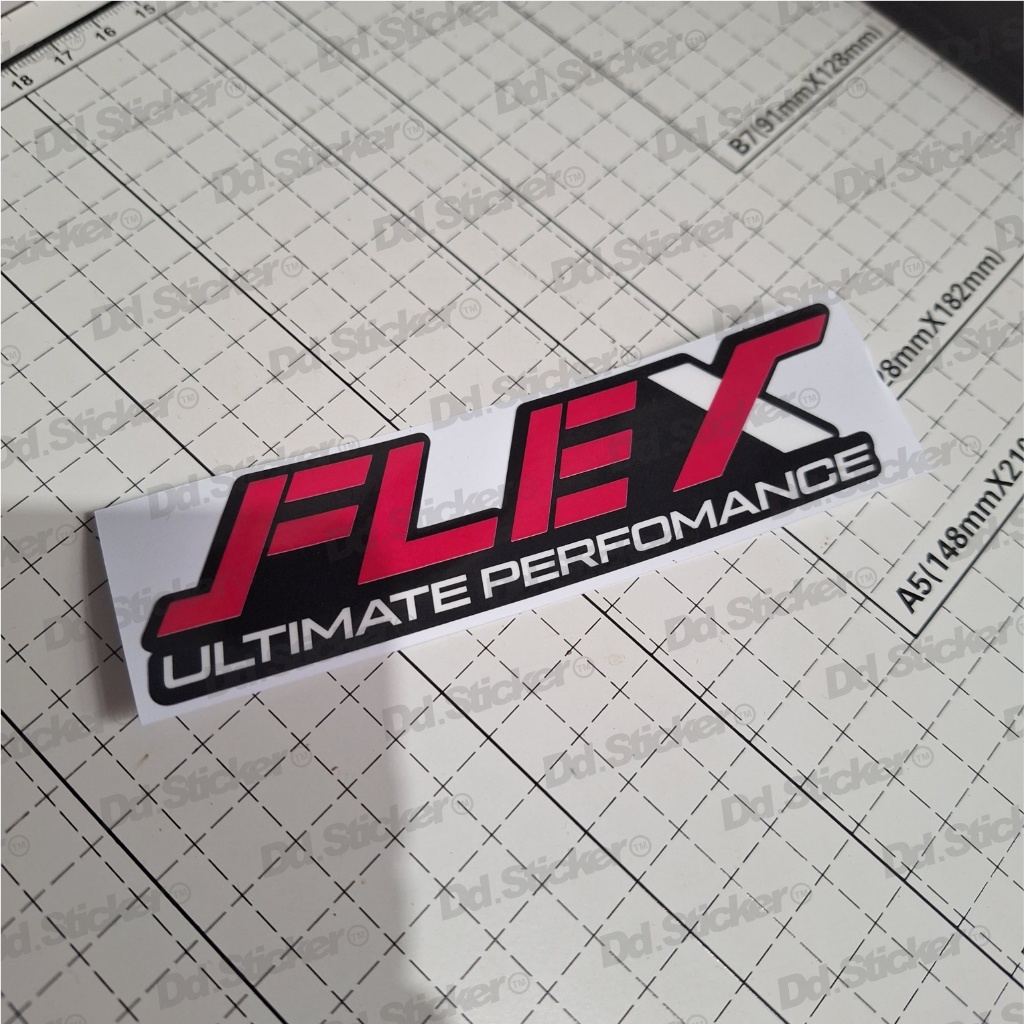 Jual STICKER FLEX LOGO (printcut vinyl hologram) | Shopee Indonesia