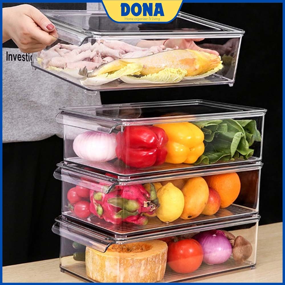 Jual KOTAK KONTAINER MAKANAN KULKAS | FOOD STORAGE BOX KOTAK ...
