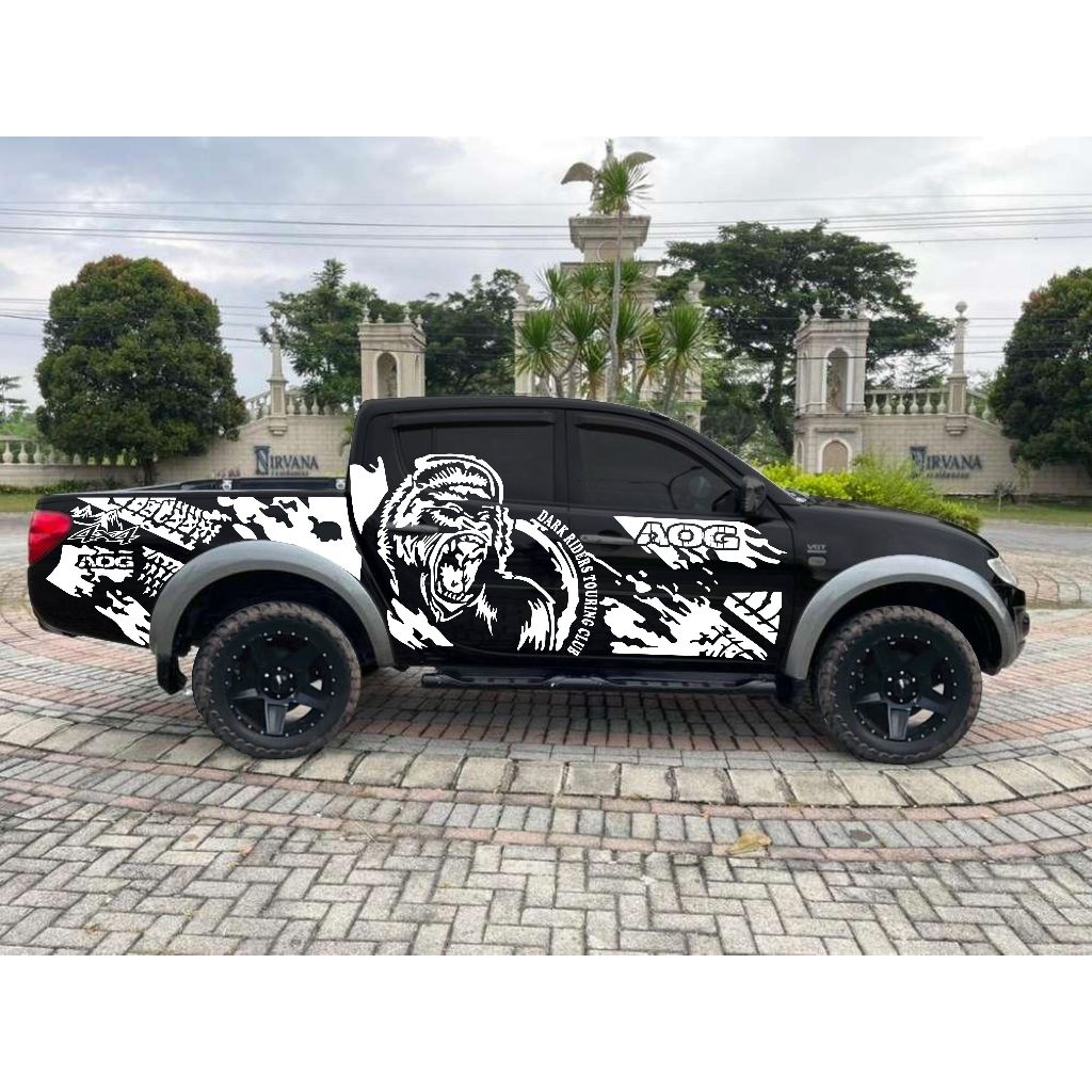 Jual CUTTING STICKER MOBIL TRITON HILUX RANGER FULL | Shopee Indonesia