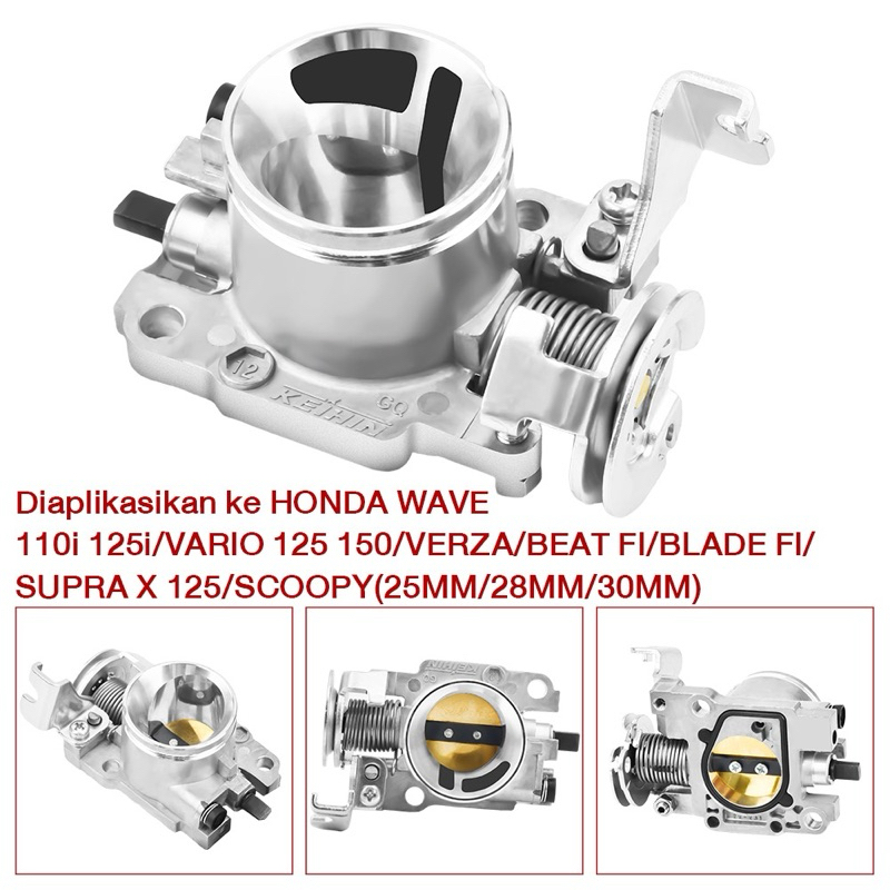 Jual Tuas Gas Racing Throtle Throttle Body TB Racing keihin 25 28 29 30 ...