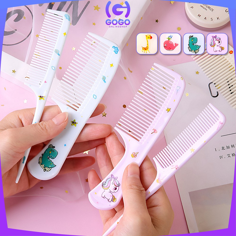 Jual GOGO-C1021 Sisir Anak Set Isi 2pcs Karakter Kartun Lucu / Sisir ...